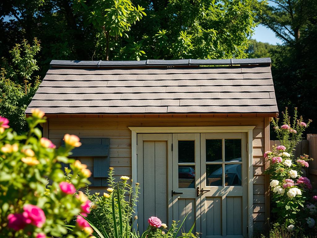 Wunderschone Dach Fur Gartenhaus Ebenbild