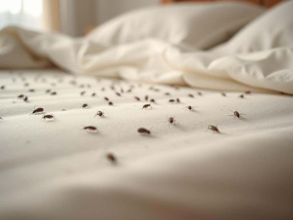 Milben im Bett erkennen - Tipps & Anzeichen